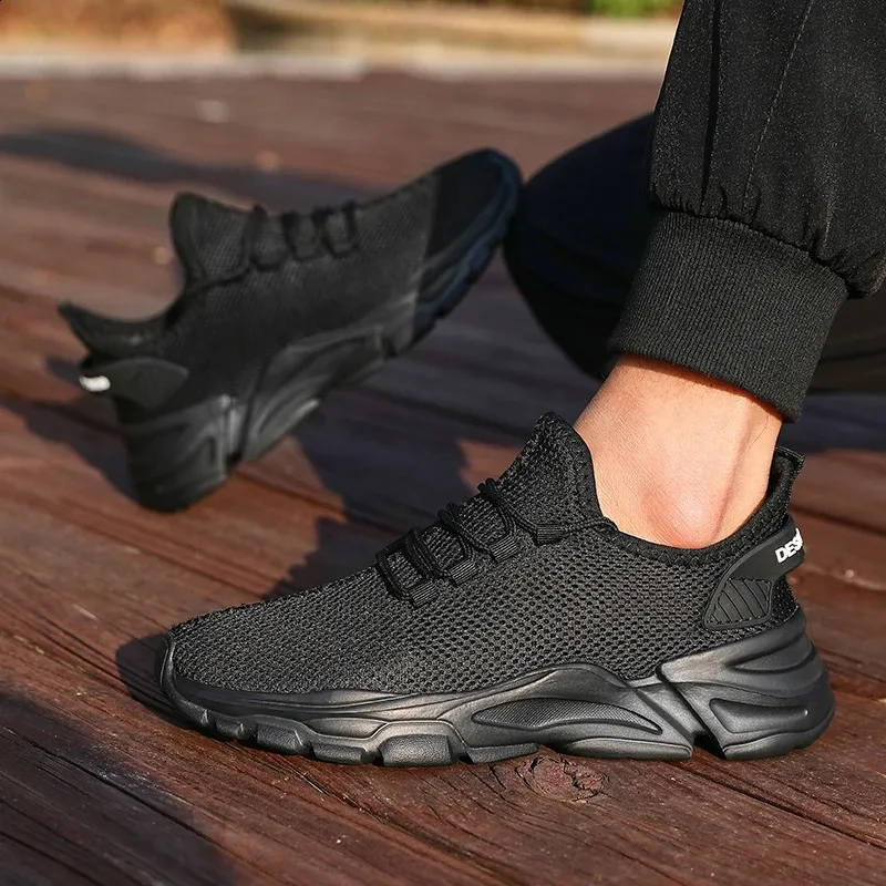 Men's Running Shoes Breathable Lightweight Male Tennis Antislip Outdoor ...