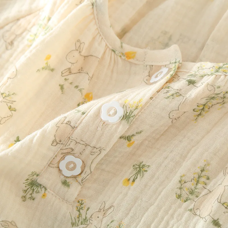 Luxury Pajama Sets with 100% Cotton Corduroy and Animal Print, Ankle ...