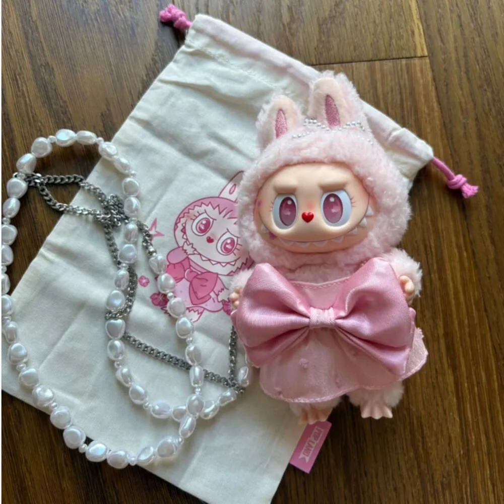 Labubu Mokoko Jump Into Summer Plush Pink Doll Pendant Toy Cute And Affordable With Professional ...