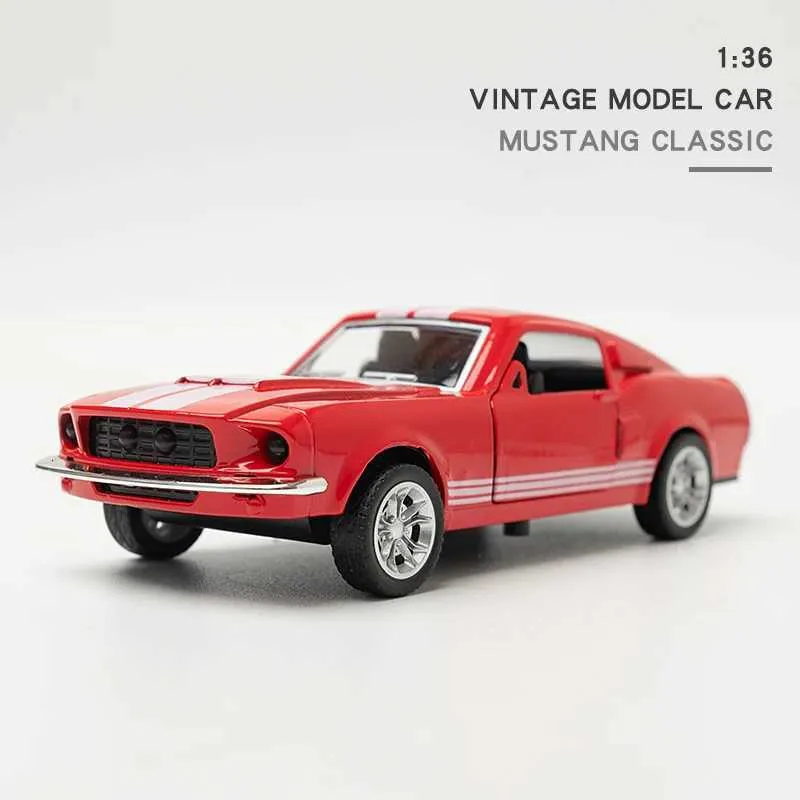 136 Alloy Diecast Mustang Classic Vintage Car Model ... From Innovation ...
