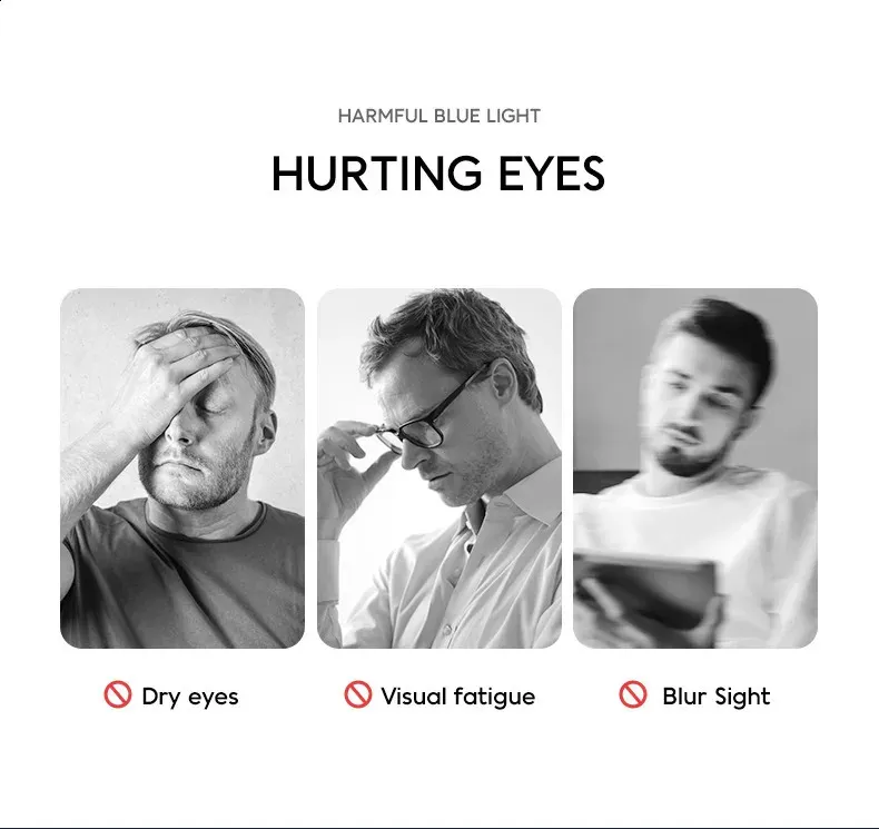 Trendy Women's Square Eyeglasses with Rainbow Colorful Frame, 0 Diopter ...