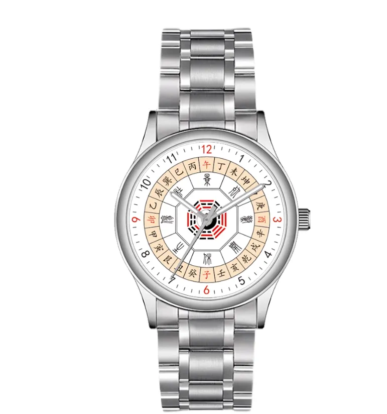 Customized Yi Jing Feng Shui Compass Sevenfriday Watch 40mm, 12 Hour ...