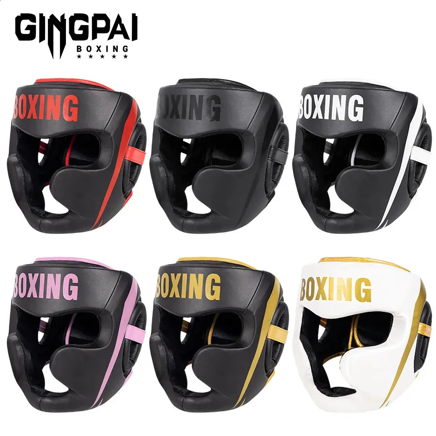 Premium Leather Youth Boxing Headgear Amazon For Adults And Kids ...