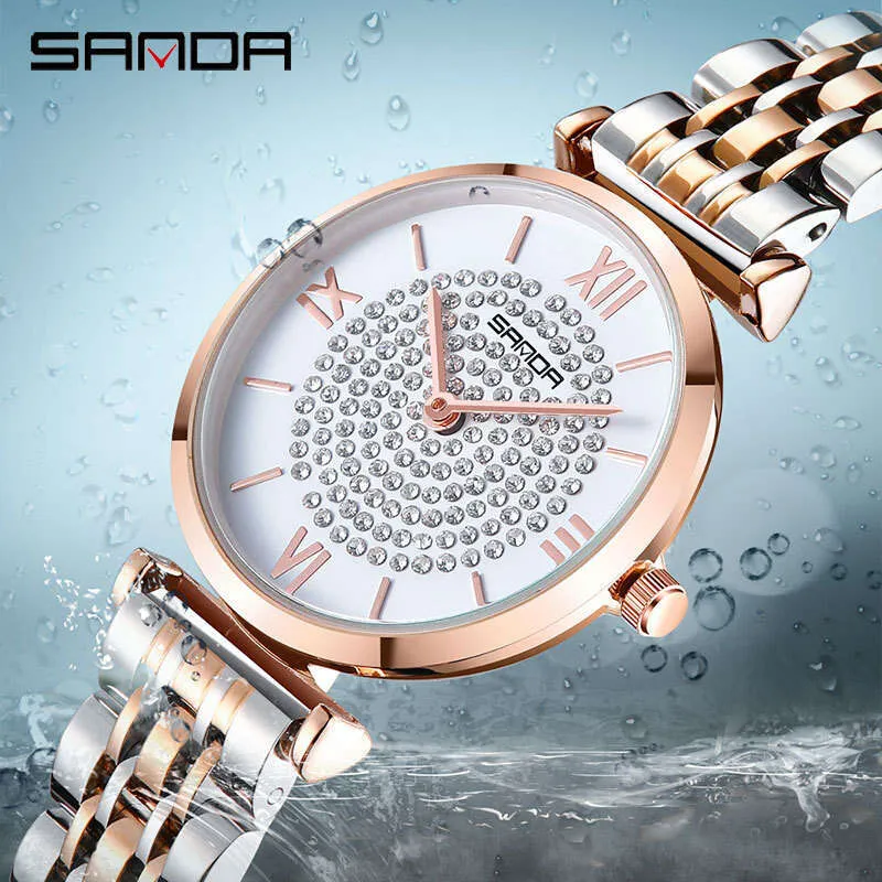 DHgargets Sanda Starry Sky Womens Quartz Watch Full... From Dhgargets ...