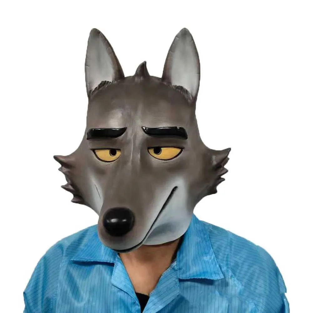 The Bad Guys Cosplay Mask Set: Mr. Wolf, Mr. Tarantula Full Face Latex ...