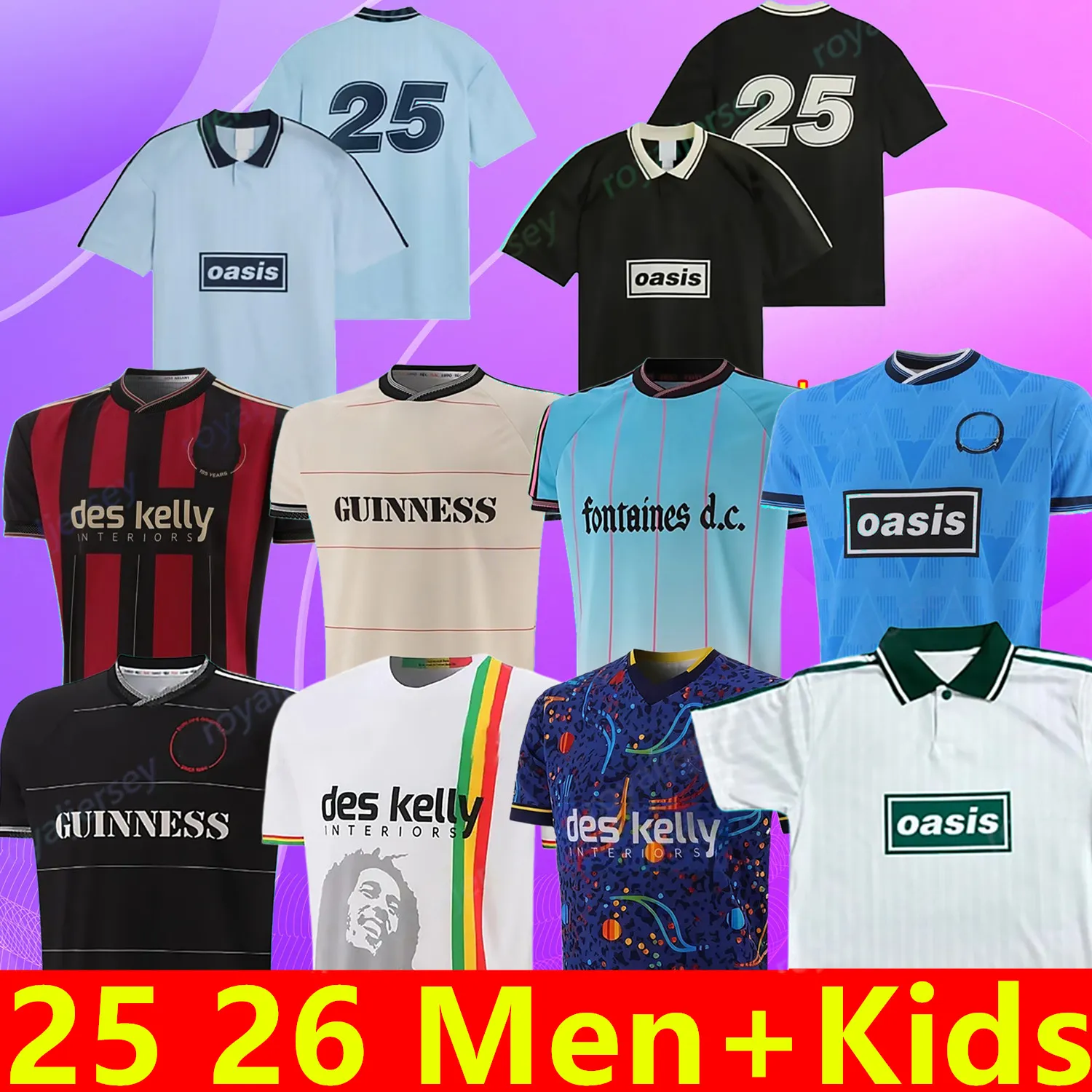 Oasis Tour Jacquard Football Man City Away Kit 25 Fontaines DHC Home ...