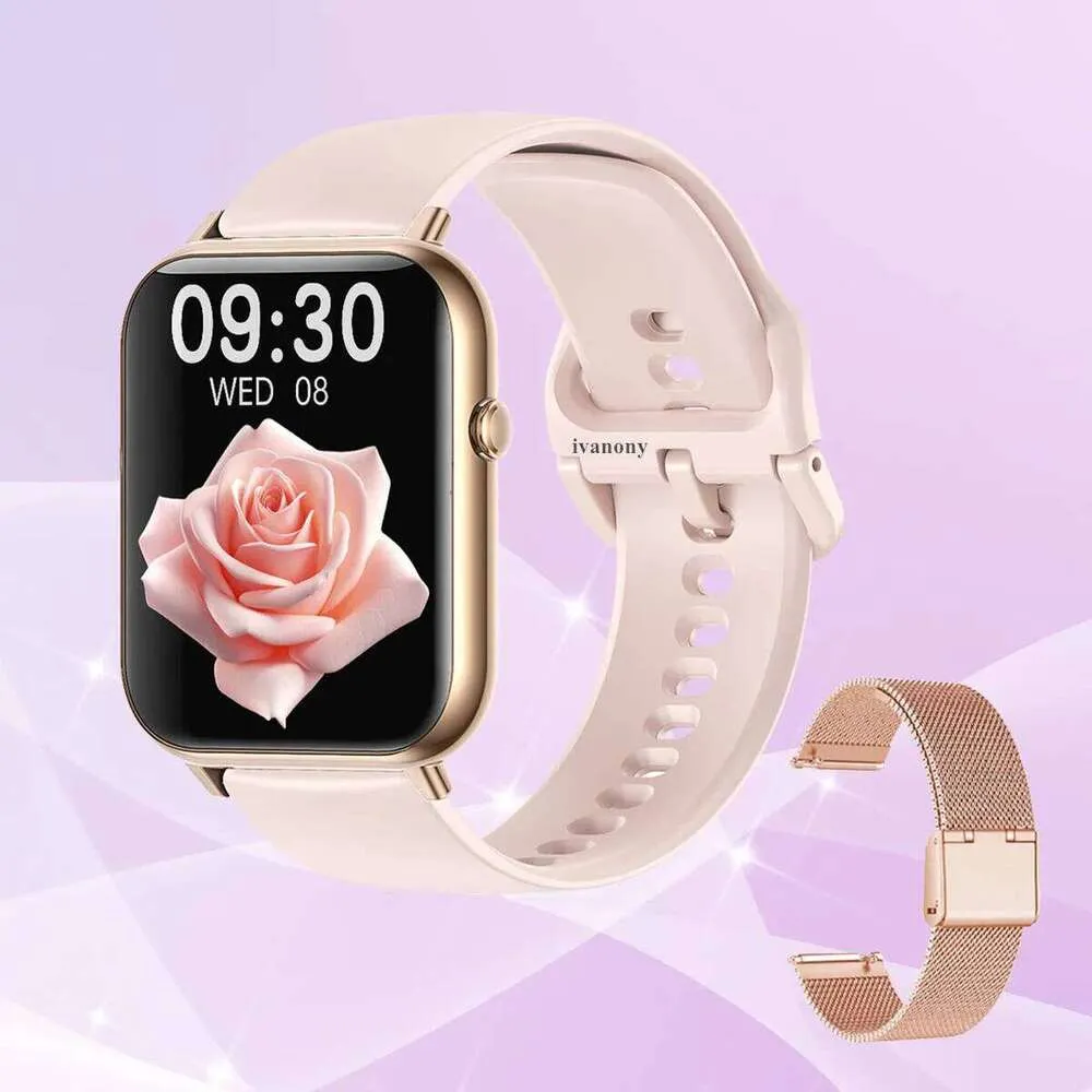 Fiess Smartwatches For Women 1.69 Inch HD Screen Custom Watch Faces ...