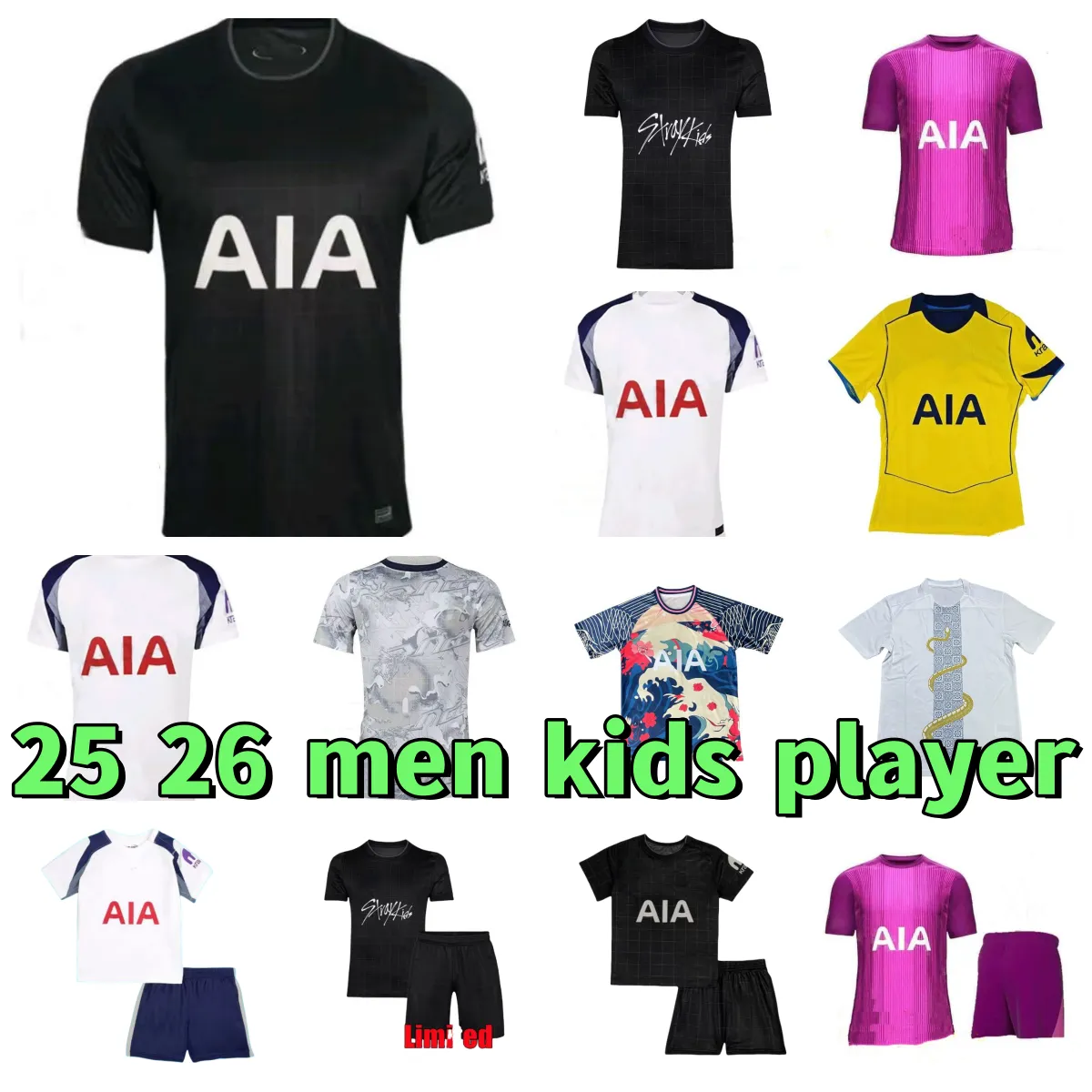 Tottenham Hotspur 25 26 SON Soccer Kits 22 23 Football Shirt Featuring ...