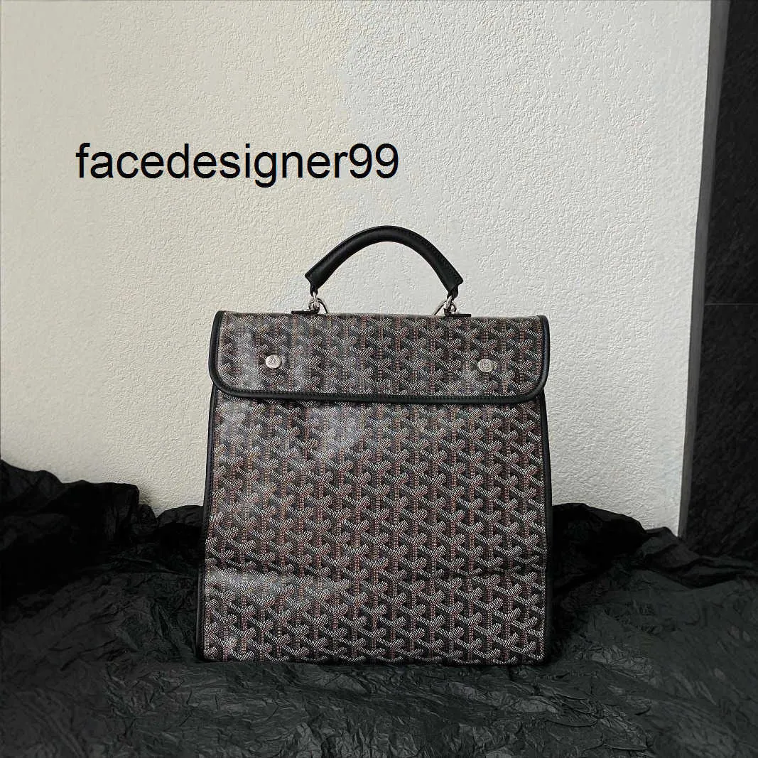 Designer Men's Dog Tooth Goyard Backpack With Large Capacity For Travel ...
