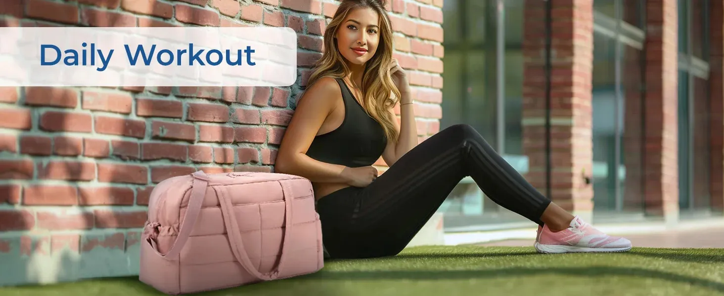 BAGSMART Carry On Travel Bag Unisex Weekender Overnight Large Capacity ...