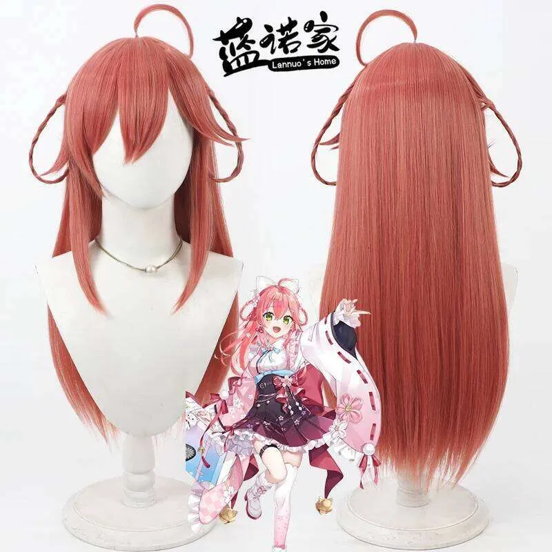 NIJISANJI Sakura Miko Kit Cosplay With Heat Resistant Synthetic Fiber ...