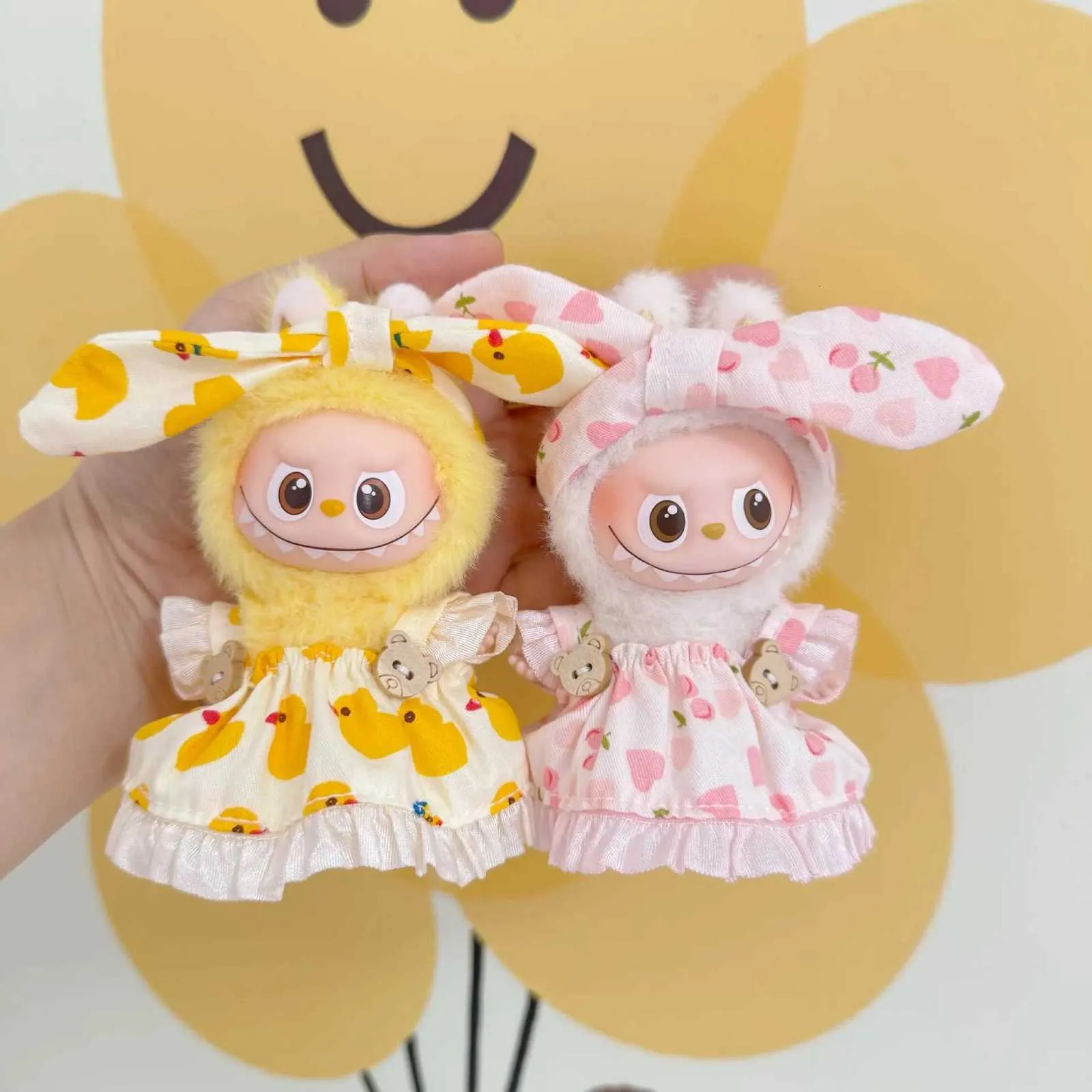 LABUBU Doll Clothes Mini 10cm Outfits With Little... From Schwartz655 ...