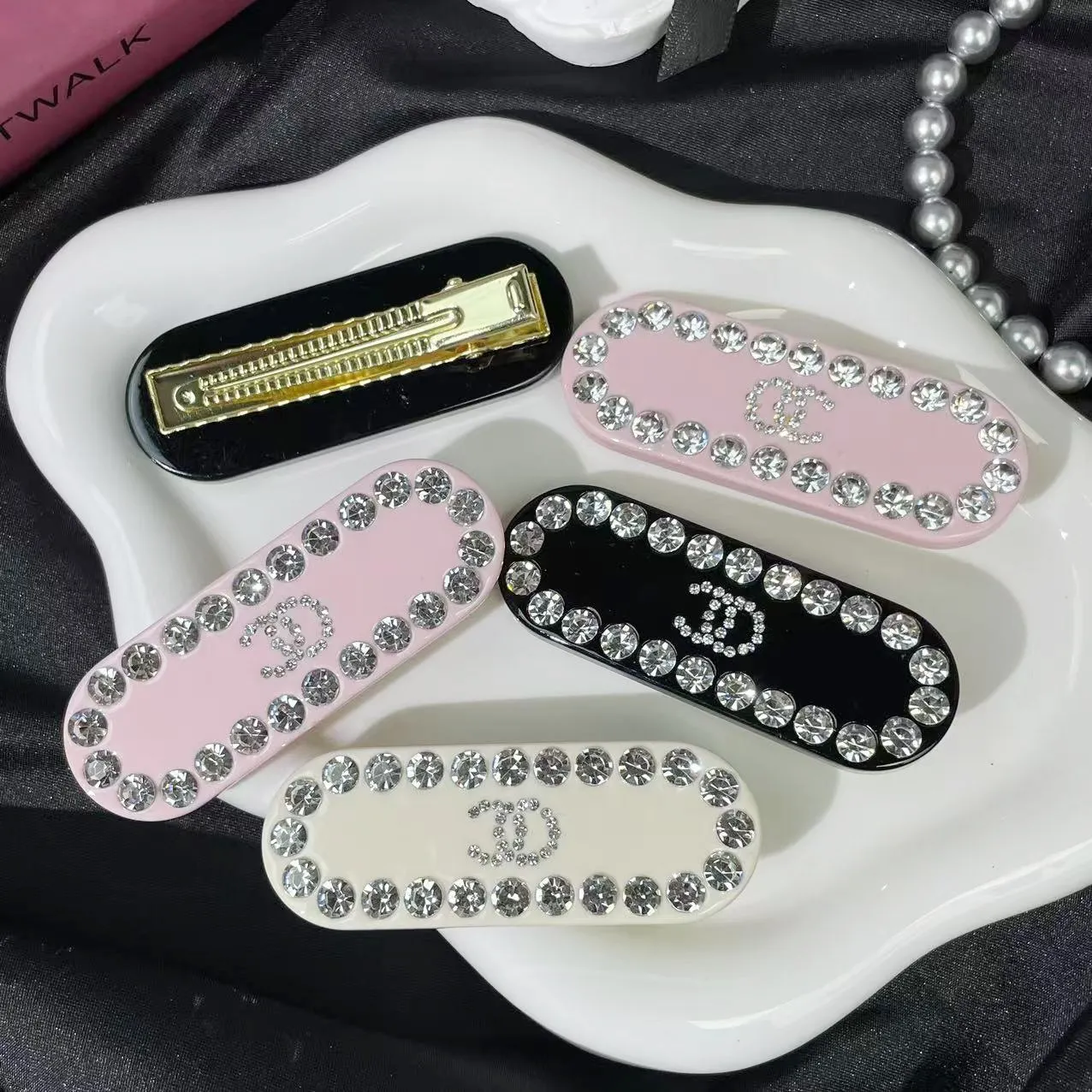 Luxury Barrettes Designer Crystal Hair Clips ... From Amazing688, $5.38 ...