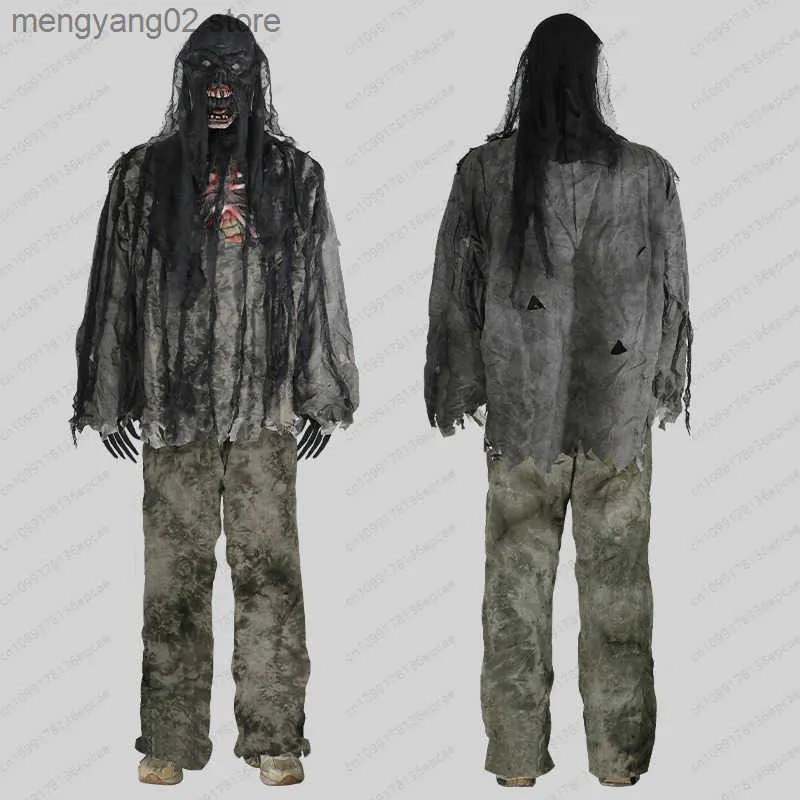 Horror Come Masquerade Ball Skeleton Evil Devil Burnt Zombie Burton ...