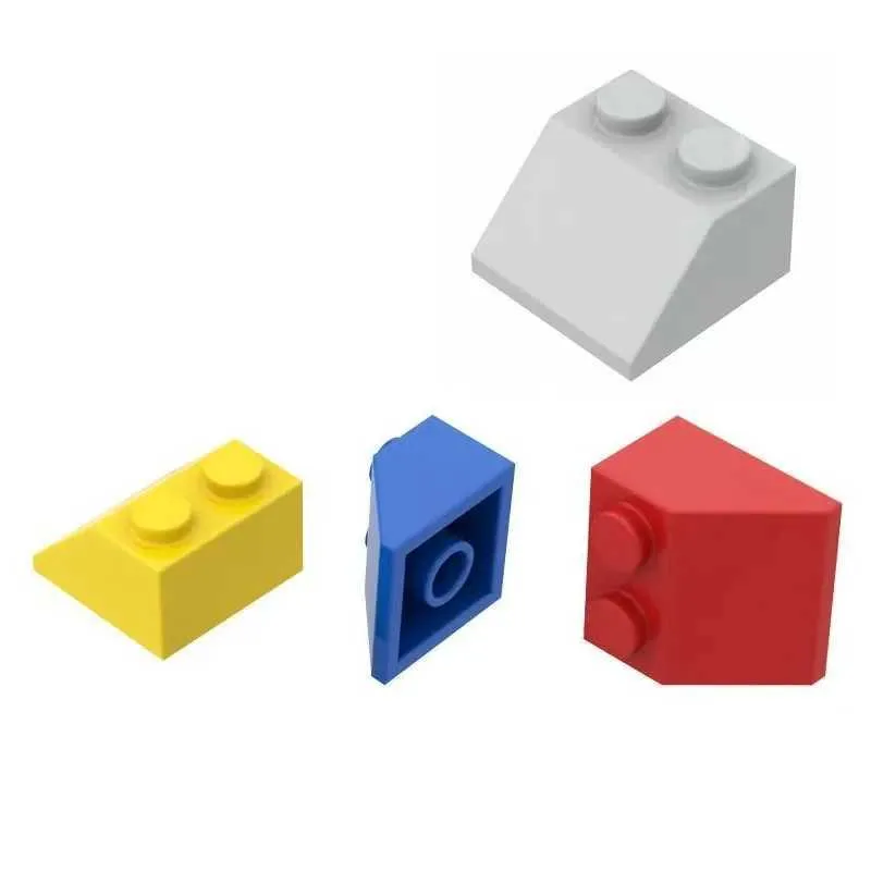 DIY Building Blocks Thick Figure Bricks 2x2 Slope, Educational and ...