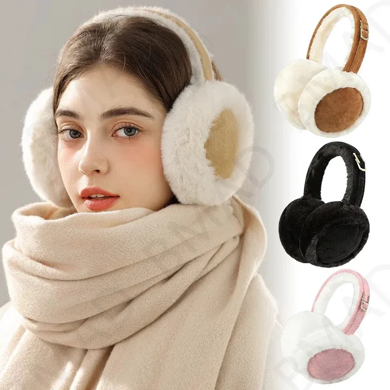 Plush Ear Muffs Warmer Foldable Winter Ear Covers For Men And Women ...
