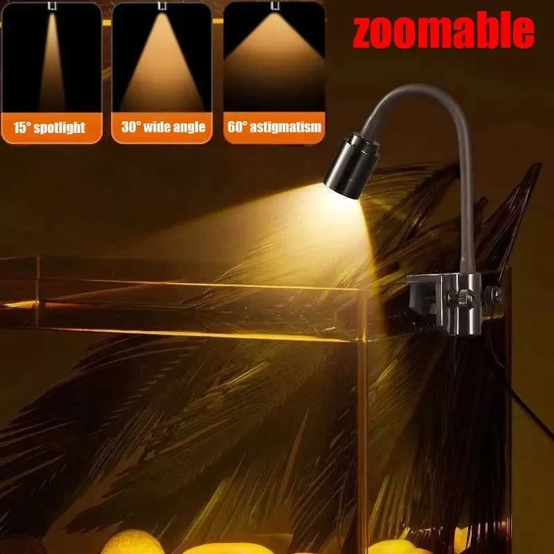 Zoomable Mini LED Aquarium Light USB 5V 4W Clip On... From Yarisel31437 ...