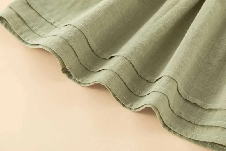 Baby Girl Dress Toddler Cotton Linen Girls Dress Child Clothing Comfy ...