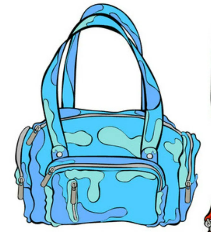 Dahna916 Customized Designer Cosmetic Bags Personalized Slide Closure ...