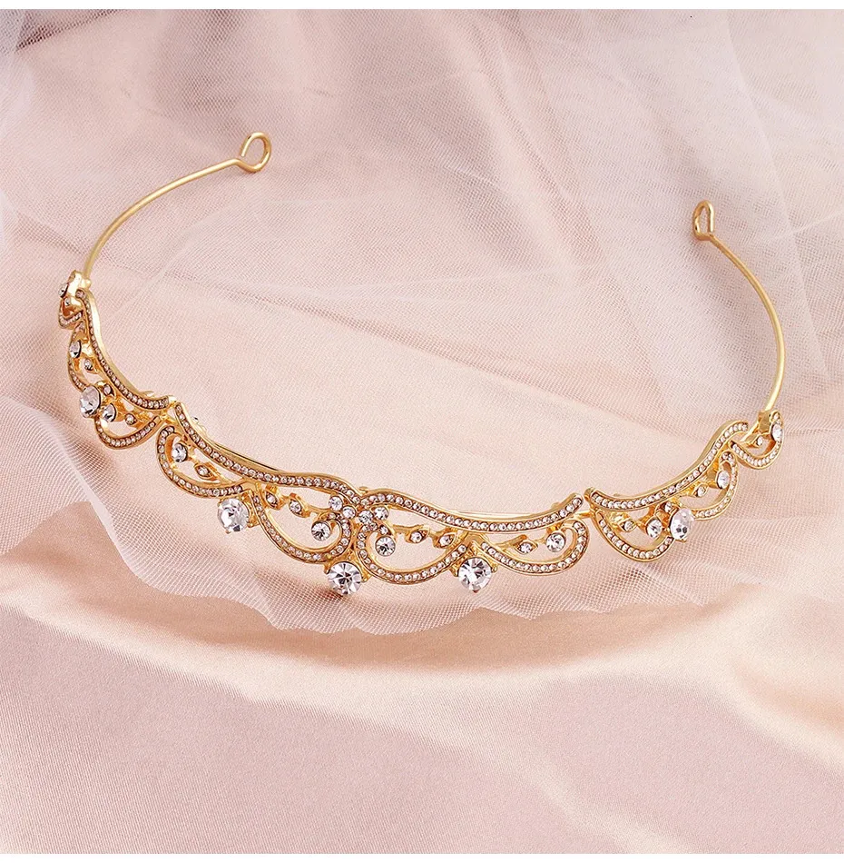 Miallo Baroque Wedding Tiaras and Crowns Bridal Hair Jewelry Headpieces ...