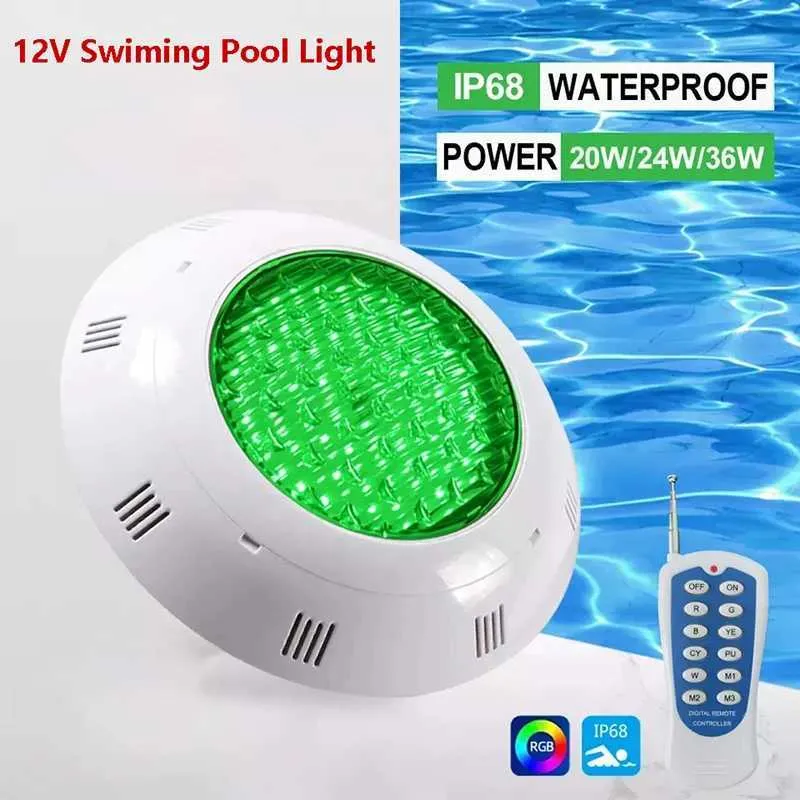 RGB LED Underwater Swimming Pool Lights IP68... From Yarisel31437, $14. ...