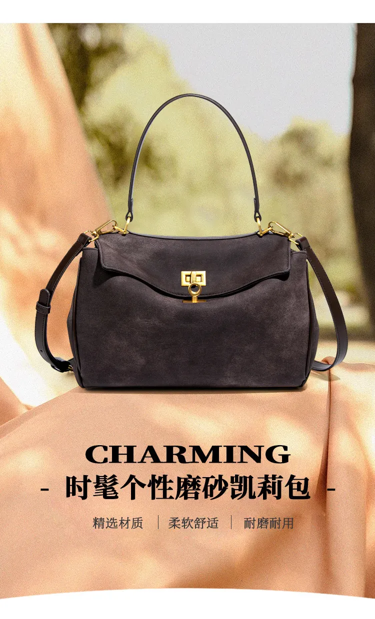 Dhal Lightweight Large Capacity 2025 New High-End Matte Handbag for ...