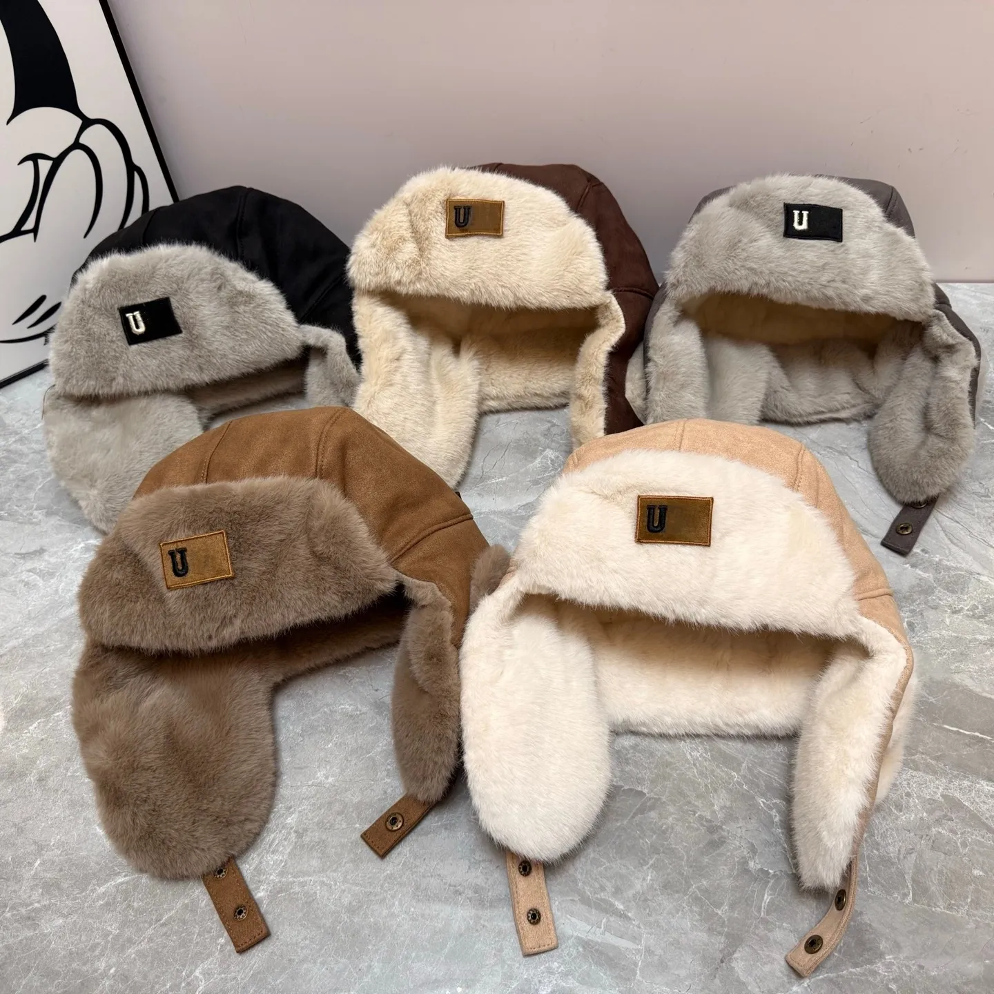 Trapper Hats Luxury Designer Beanies Warm Winter Hats For Men & Women ...