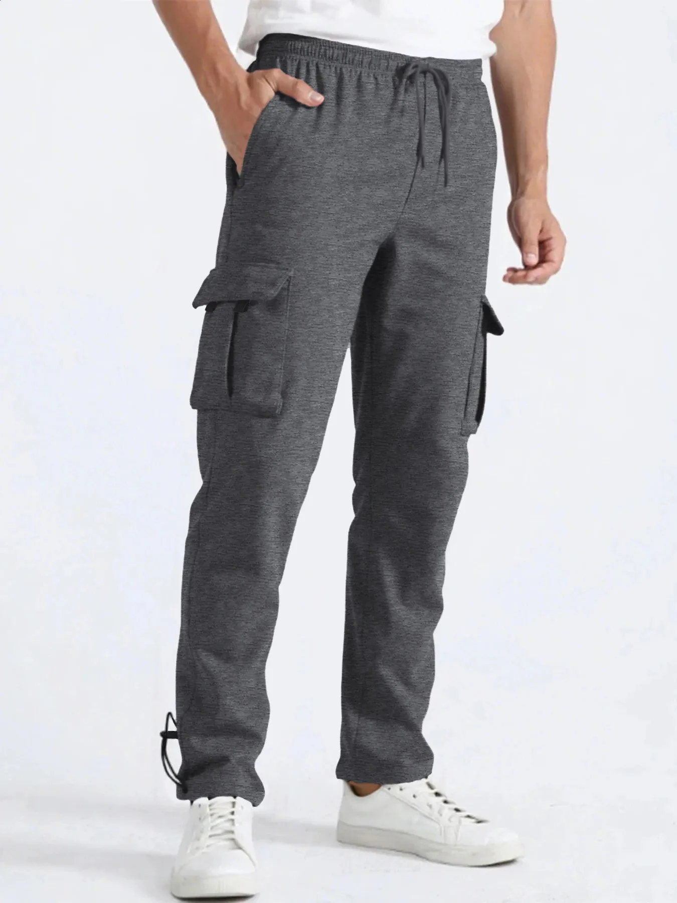 Men's Straight Fit Sweatpants Joggers for Sports and Streetwear, Loose ...
