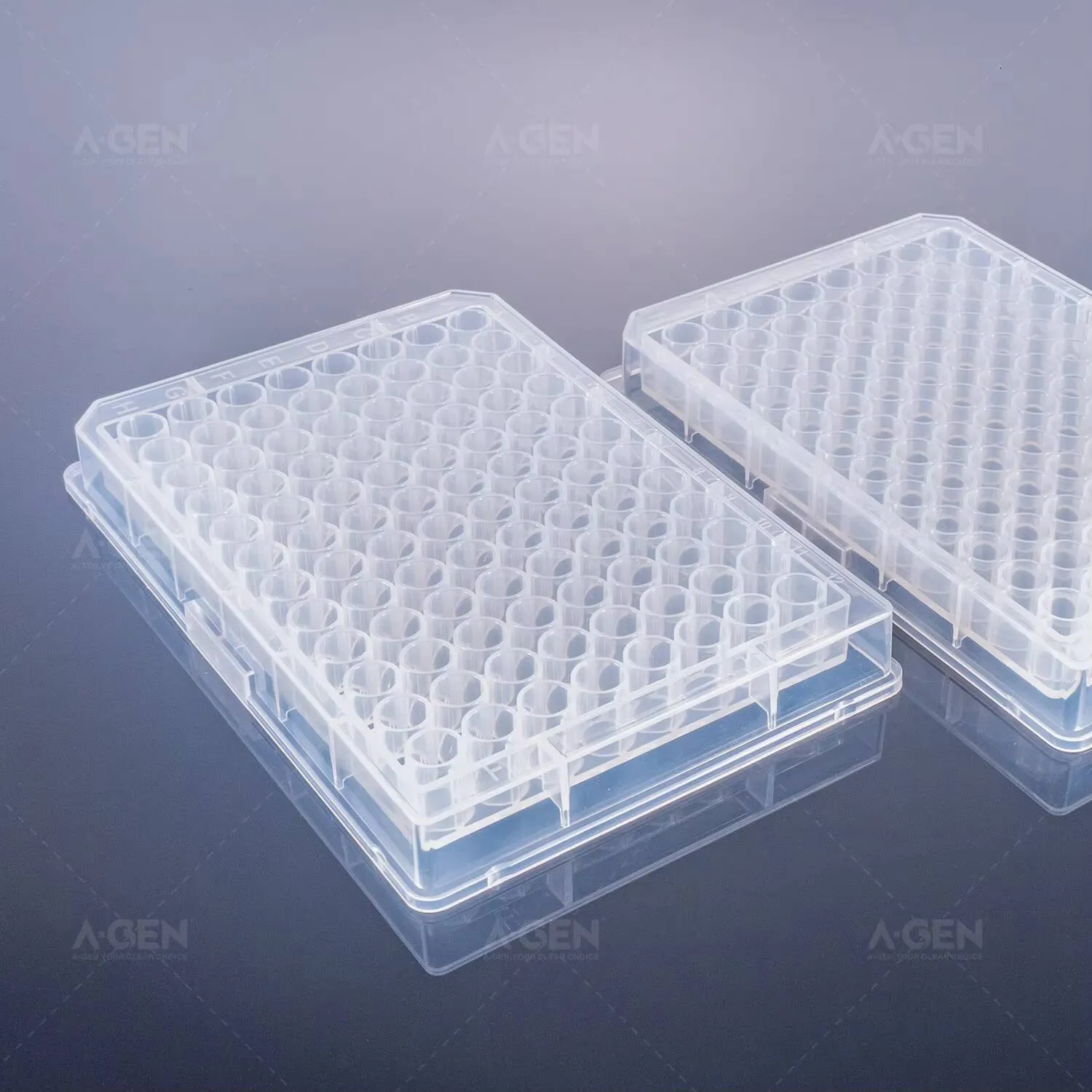 Disposable 96 Well Round Microplates Flat Bottom... From Agenbiotech ...