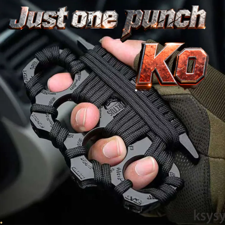 2026 5A TOP Thick Steel Boxing Knuckle Slipper Dusters With Rope Self ...