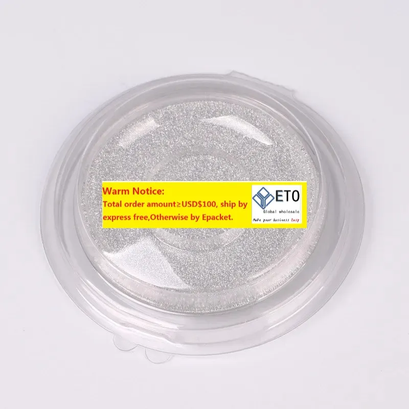 F2187 ZZ Disposable Clear Round Eyelash Storage Case Empty False ...