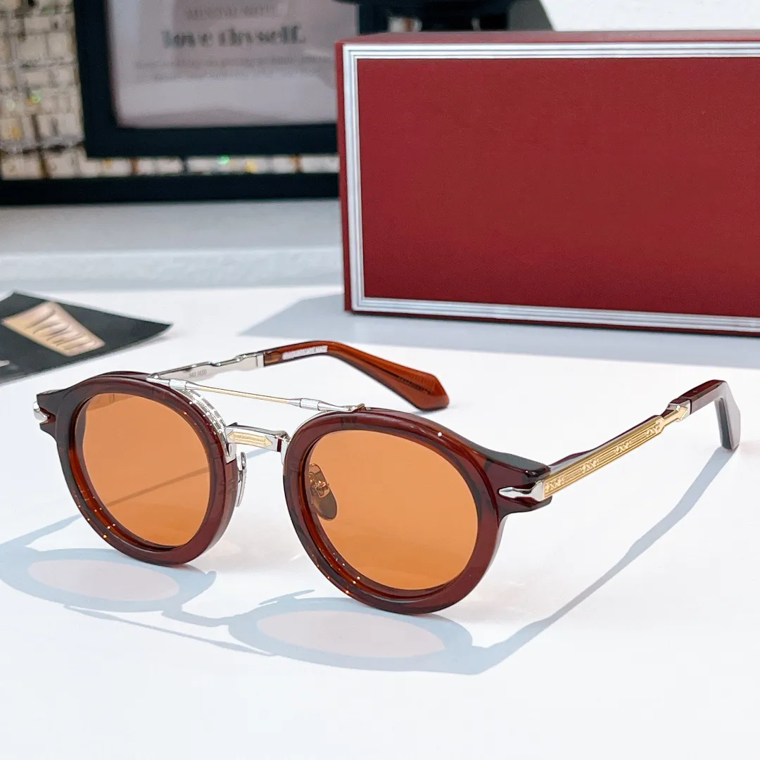 Orange Round Sunglasses for Women and Men, Summer Glasses, Designer ...