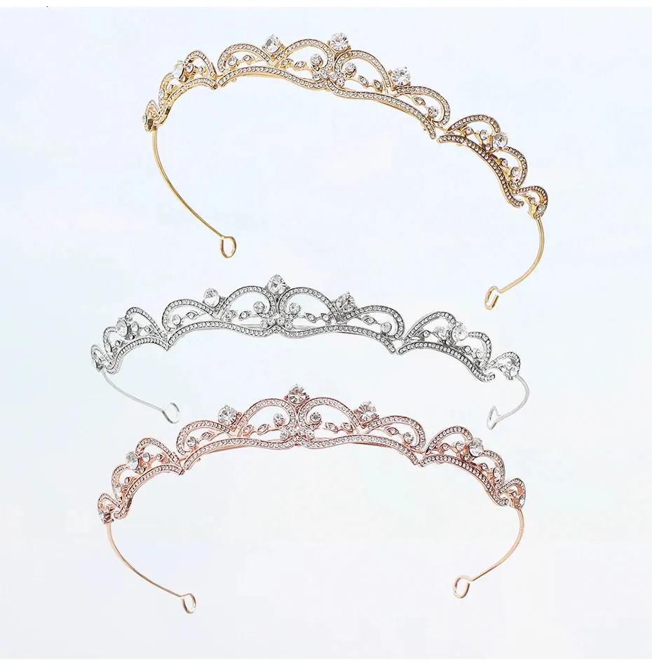 Miallo Baroque Wedding Tiaras and Crowns Bridal Hair Jewelry Headpieces ...