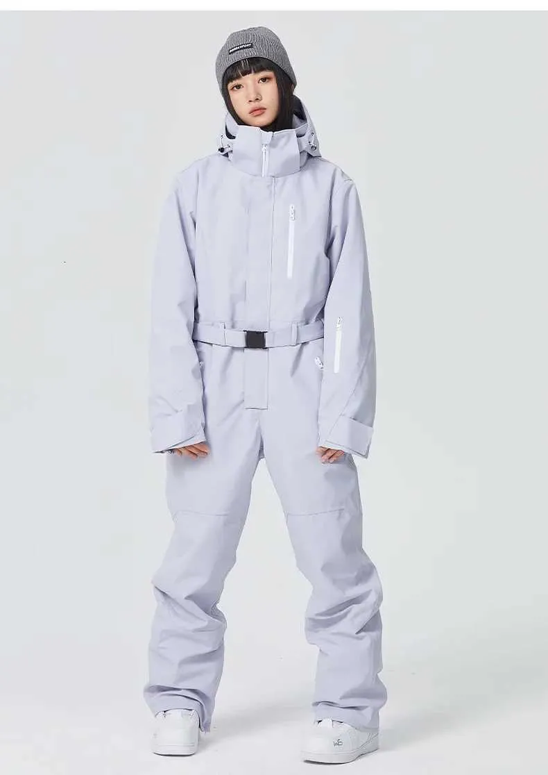 Winter Skiing Suits for Couples: Waterproof Snow Jumpsuits, Warm Ski ...