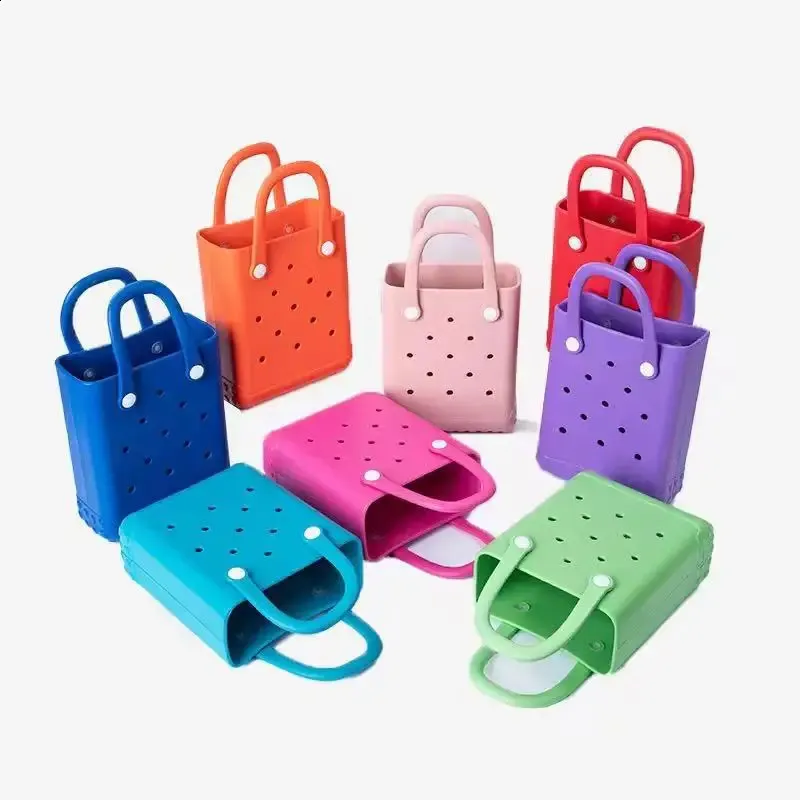Mini Beach Bags EVA Waterproof Tote Lightweight Shoulder Handbag For ...