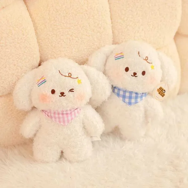 Kawaii Anime Wool Puppy Sheep Soft Toy Soft And Fluffy Doggy Doll With ...