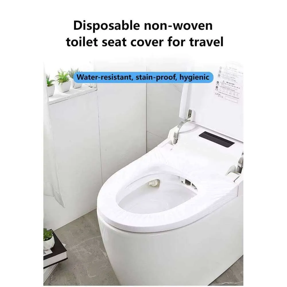 10 Individually Wrapped Disposable Toilet Seat Covers: Waterproof ...