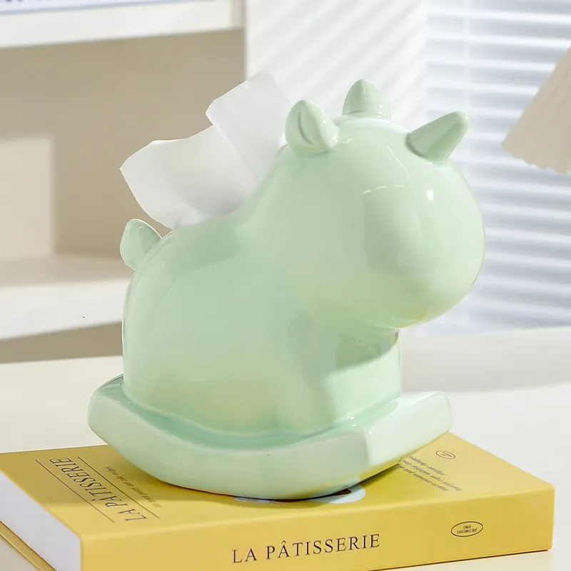 Unicorn Ceramic Tissue Dispenser Modern Napkin... From Cozyookhome, $19 ...