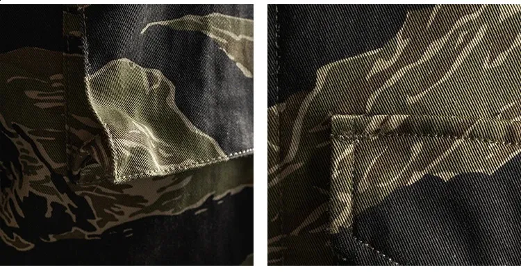 Rugged Bronson JWD Tiger Camo M65 Field Jacket - Vintage Military ...