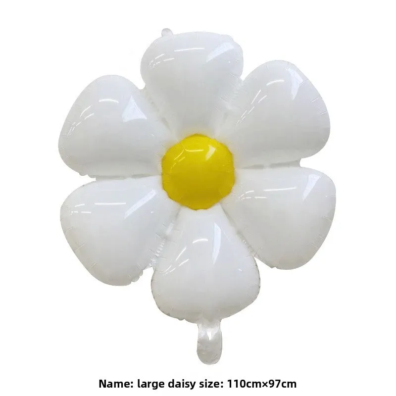 Egg Shell Patterned, Daisy-Inspired Birthday Balloons for Children ...