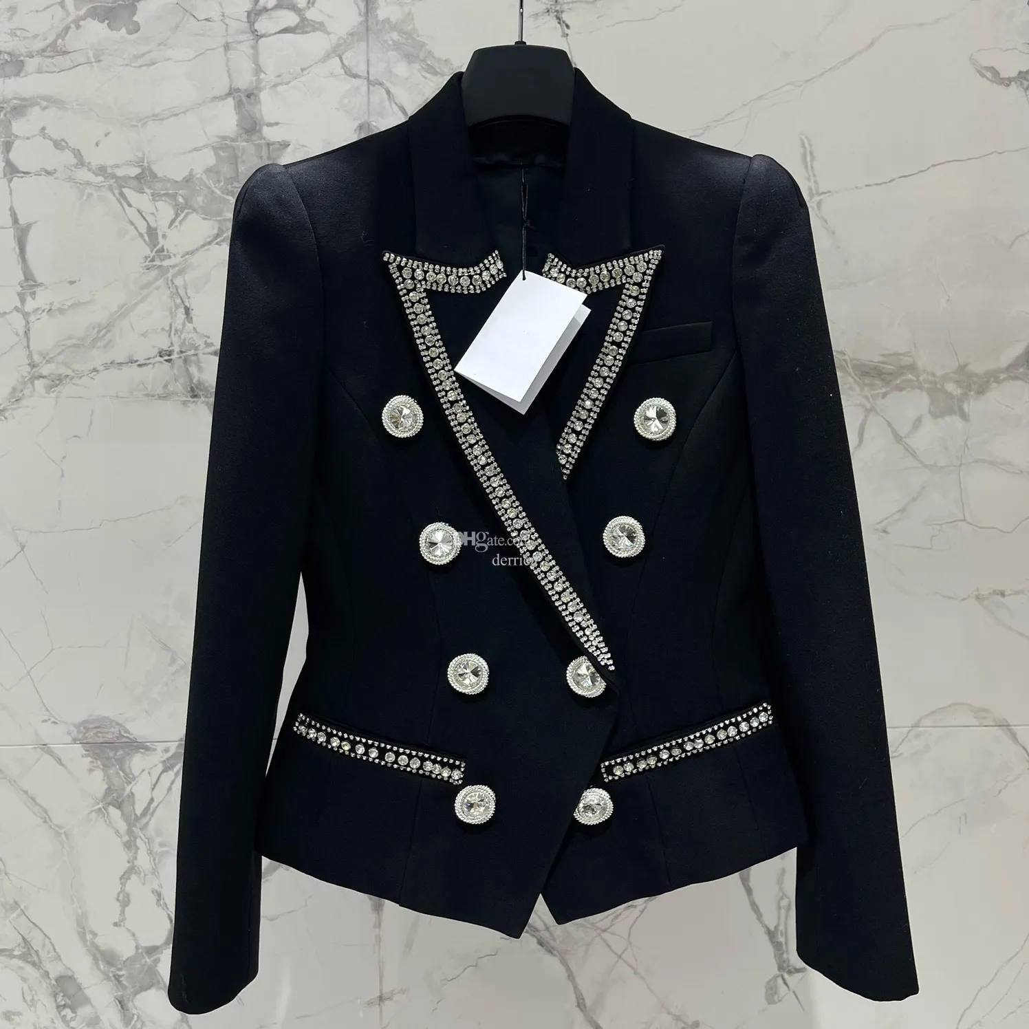 Designer Women's Suits & Blazers Clothing: Handmade Beadwork Classic ...