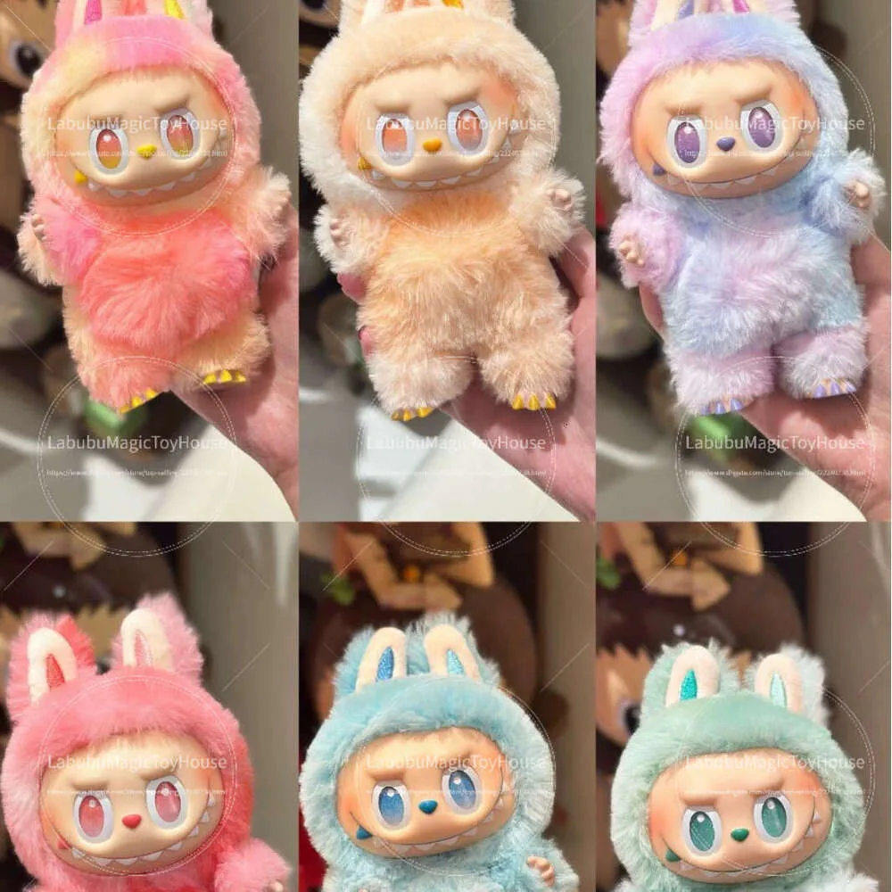 Labubu 3.0 Front Front Vinyl Monkey Face Backpack Pendant Doll Blind ...
