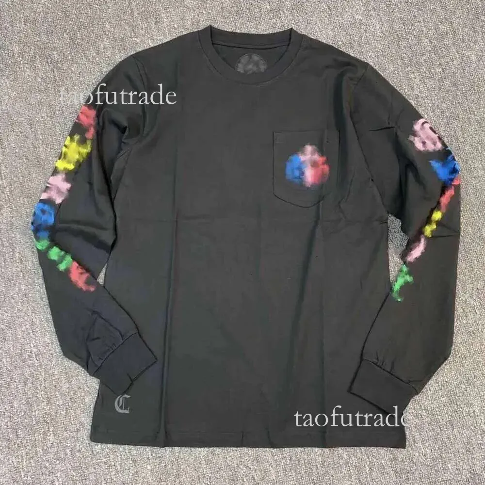 Chrome Hoodie Crewneck Sweatshirt Mens Chrome Designer Heart T-Shirts ...
