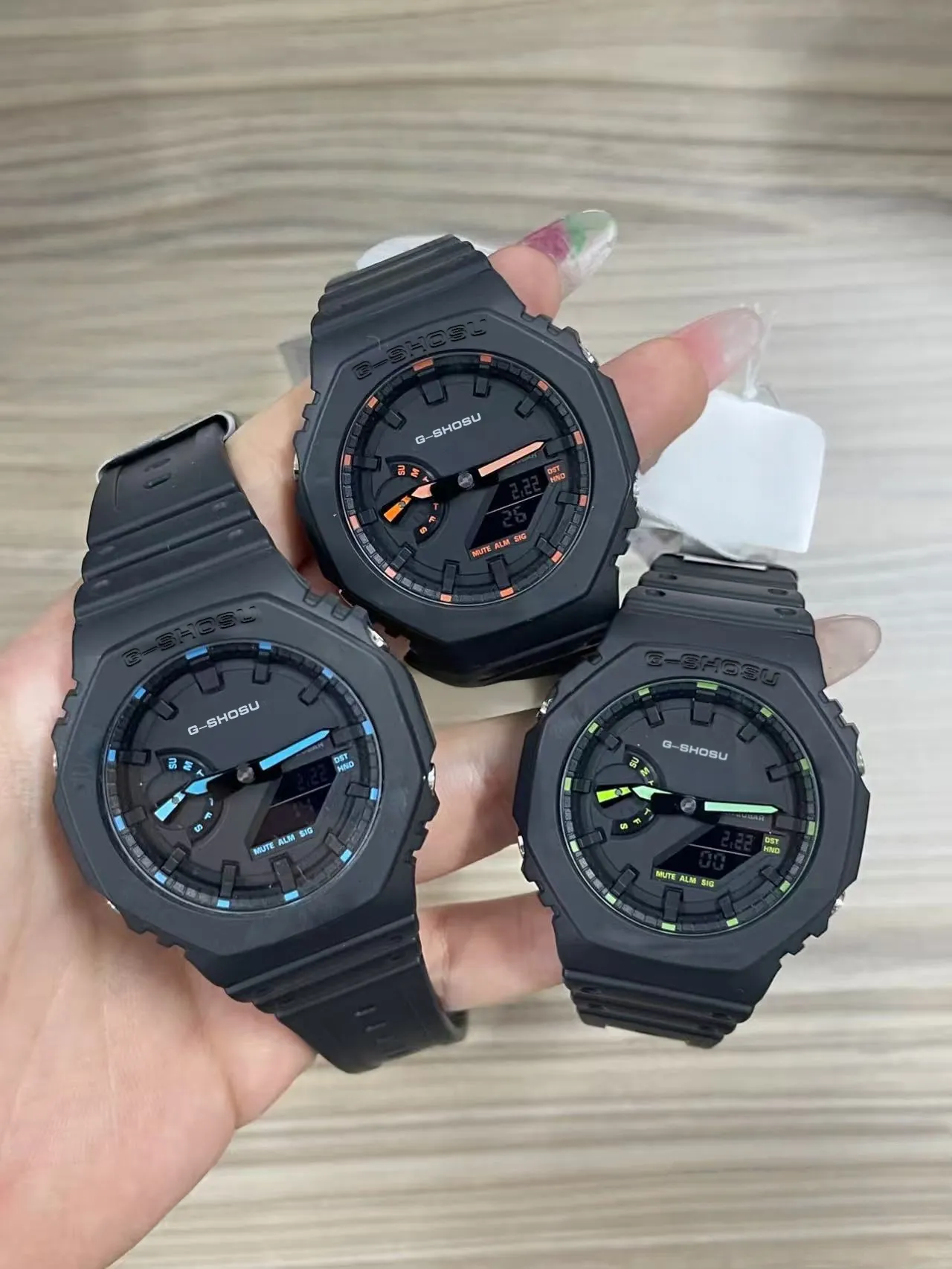 Iced Out Unisex Digital Electronic Sports Watch - Full Function ...