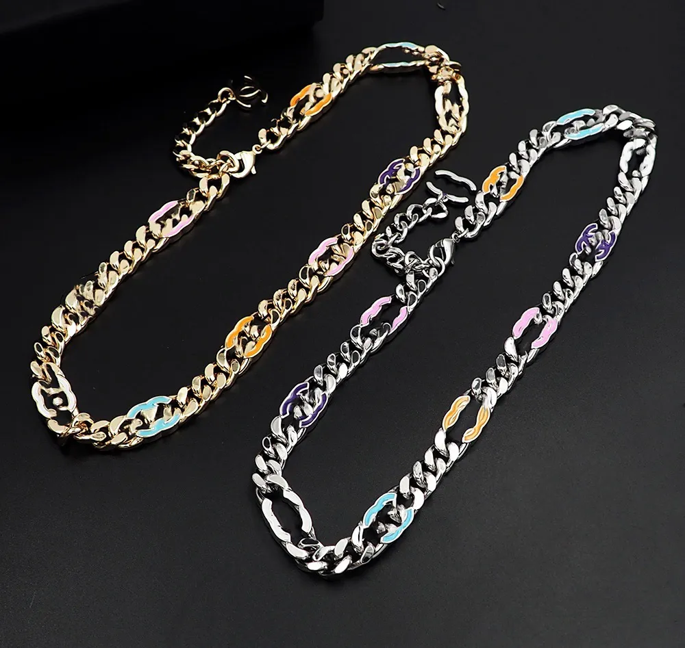 Luxury Designer Metal Chain Chunky Chain Necklace For... From ...