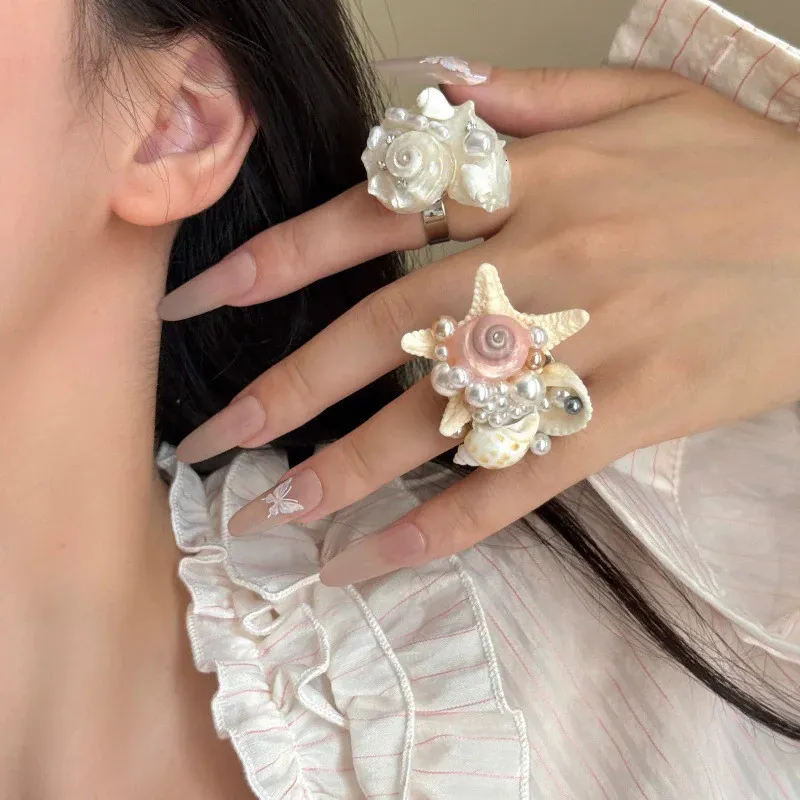 HangZhi Exaggerated Cute Snail Ring, Stacking Beach Bohemian Funny ...