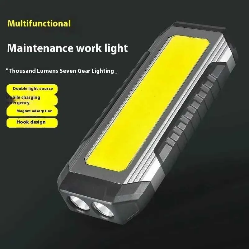 W250919 Waterproof LED Work Lights Portable COB... From Yarisel31437 ...