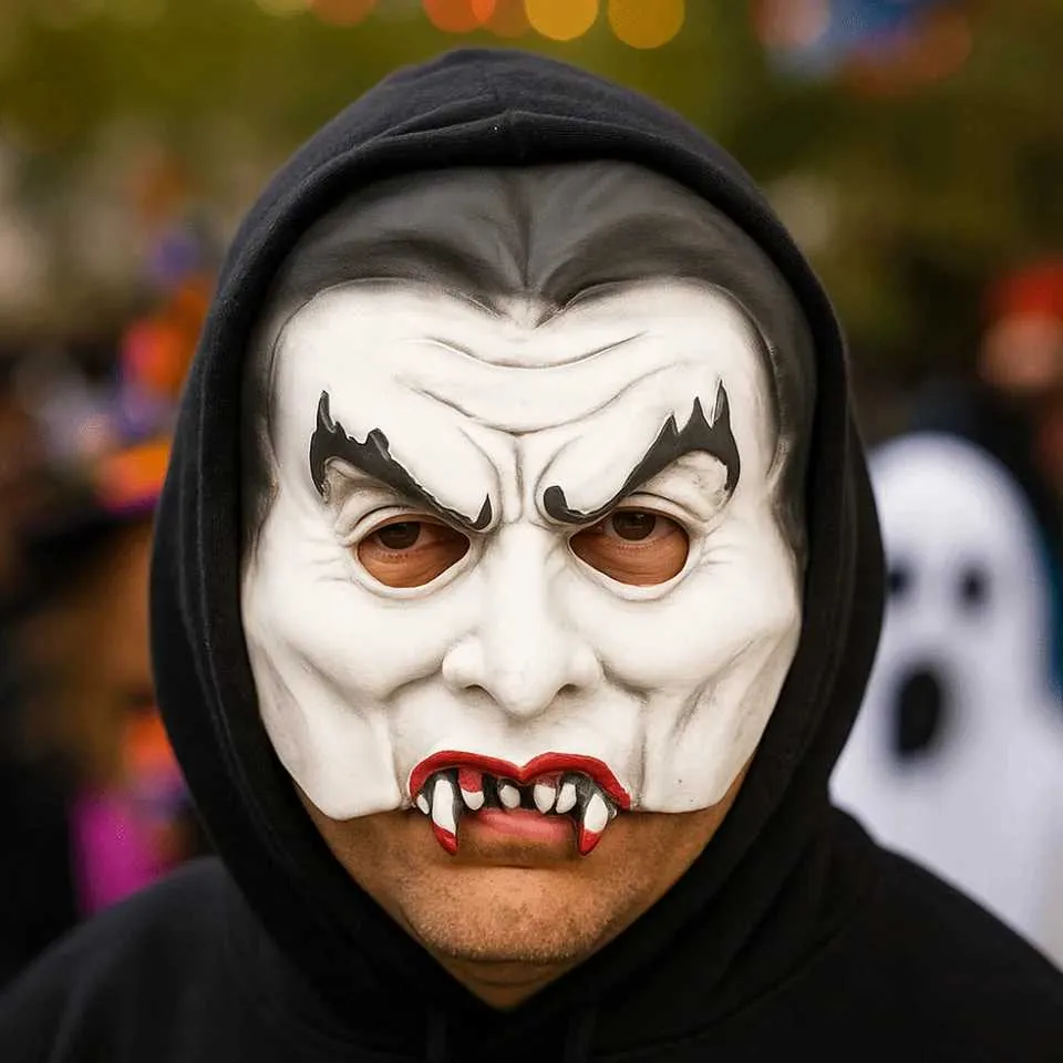 Scary Halloween Cosplay Mask, Restrict Latex Material, Haunted House ...