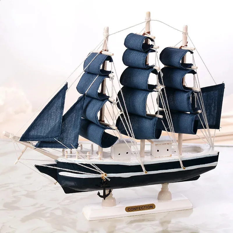 Pirate Ship Model Wooden Sailing Ship Handmade... From Qida08, $7.56 ...
