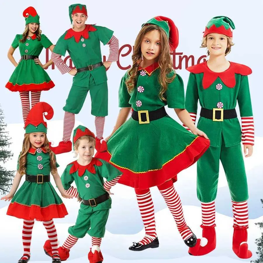 Green Fairy Pixie Suit Ww2 For Christmas Cosplay And Santa Parties Cute ...